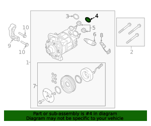 988847 - O-Ring 2010-2025 Volvo | AutoNation Parts