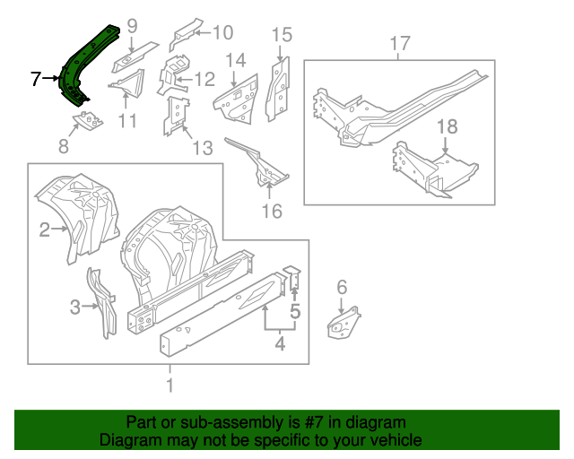 Genuine BMW 41-00-7-412-954 | Upper Support | FREE Shipping on Most ...
