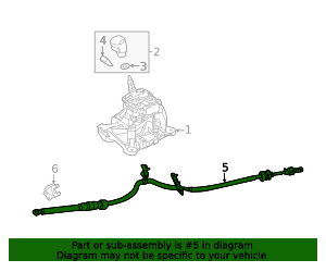 2018-2021 Mazda 6 Shift Control Cable GBVJ-46-500 | Retail Performance ...