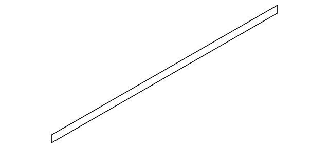 2017-2023 Nissan Armada Sill Molding - Passenger Side (RH) 76852-1LA0A ...