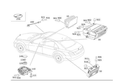 Control Display System "COMAND® for 2012 Mercedes-Benz S 350 | Mercedes ...