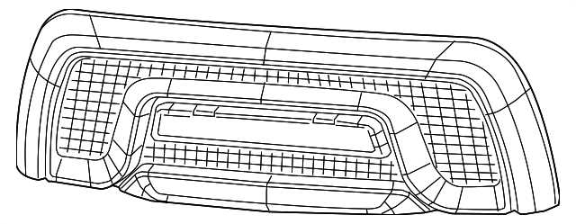 2017-2018 Ram 2500 Grille 6CY79RXFAA | TascaParts.com