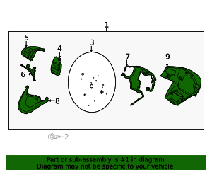2022-2023 Hyundai Kona Strg Wheel Assembly 56110-J9GJ0-RUL | OEM ...