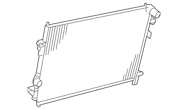 2009-2020 Dodge Journey Radiator 68038238AB | TascaParts.com