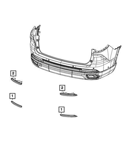 Lamps, Interior and Exterior for 2023 Jeep Grand Cherokee L | OEM Parts ...
