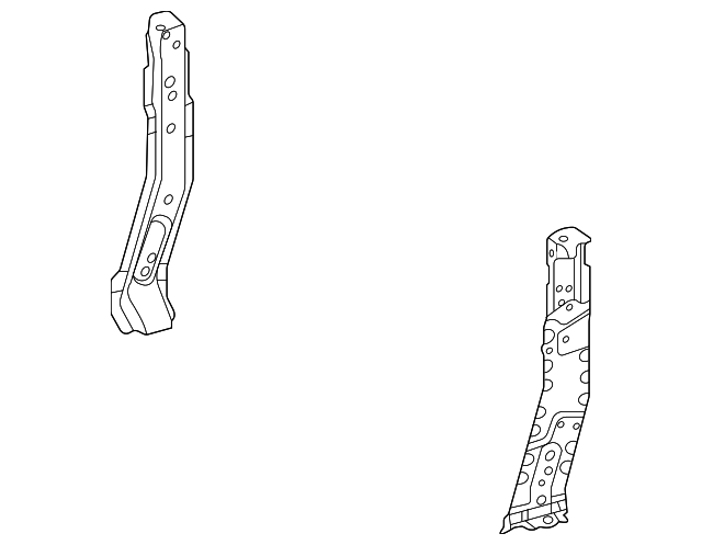 2016-2020 Toyota Mirai Side Support 53209-62010 | Toyota Parts Center