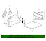 2013-2020 Honda Accord Hook, Trunk 84662-T2A-A01 | Cheaper Honda Parts