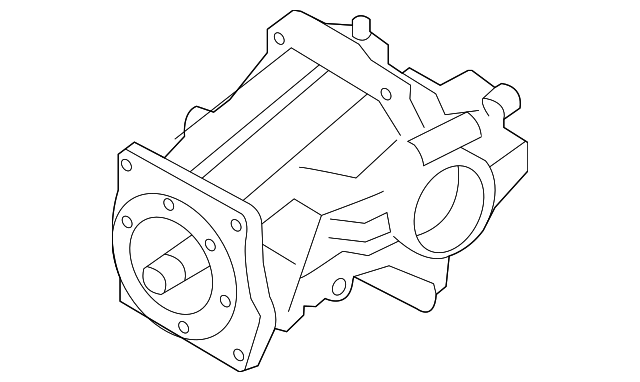 3501A470 - Differential Carrier - 2007-2021 Mitsubishi | Lasco Auto Parts