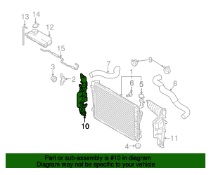 29136-1F000 - Air Guide 2005-2010 Kia Sportage | Kia.Parts Store