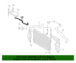 25451-2E000 - Filler Hose 2005-2010 Kia Sportage | Kia.Parts Store
