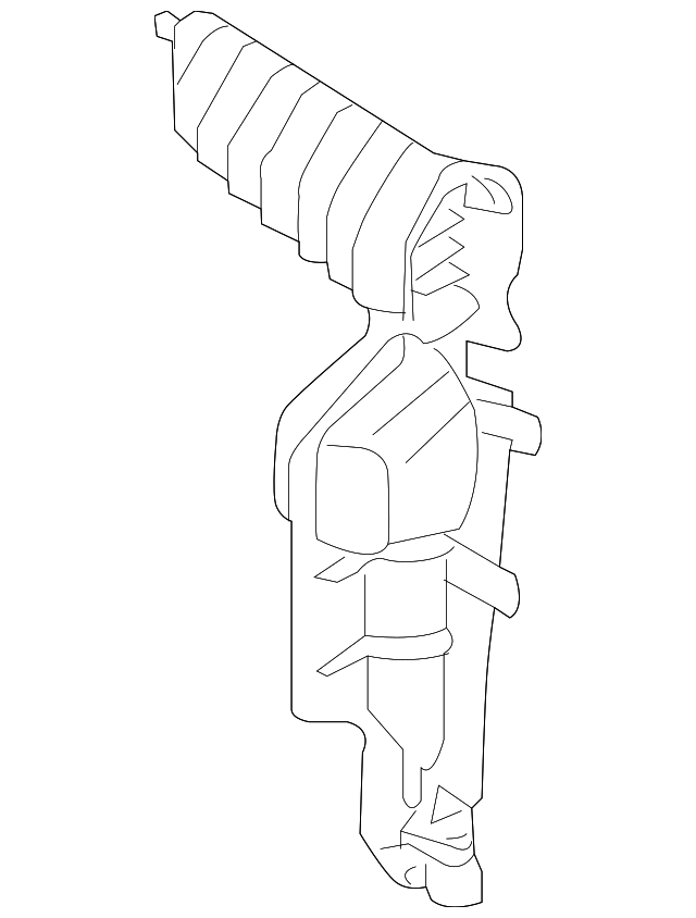 29135-1F000 - Air Guide 2005-2010 Kia Sportage | Kia.Parts Store