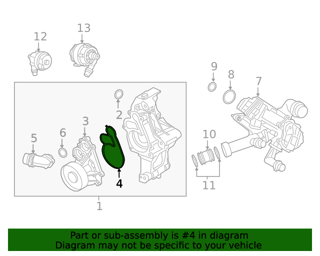 11-51-8-482-263 - Profile-gasket 2019-2024 BMW | AutoNationParts.com