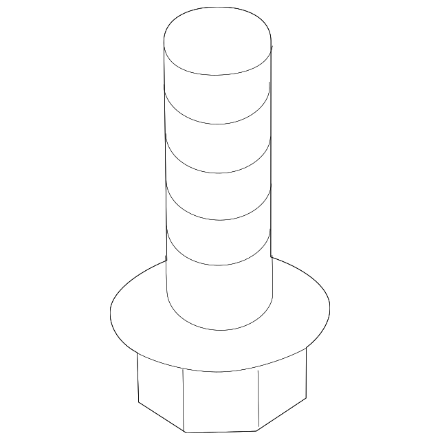 2019-2025 Audi Engine Cradle Mount Bolt N-912-705-01 | Audi OEM Parts Guy