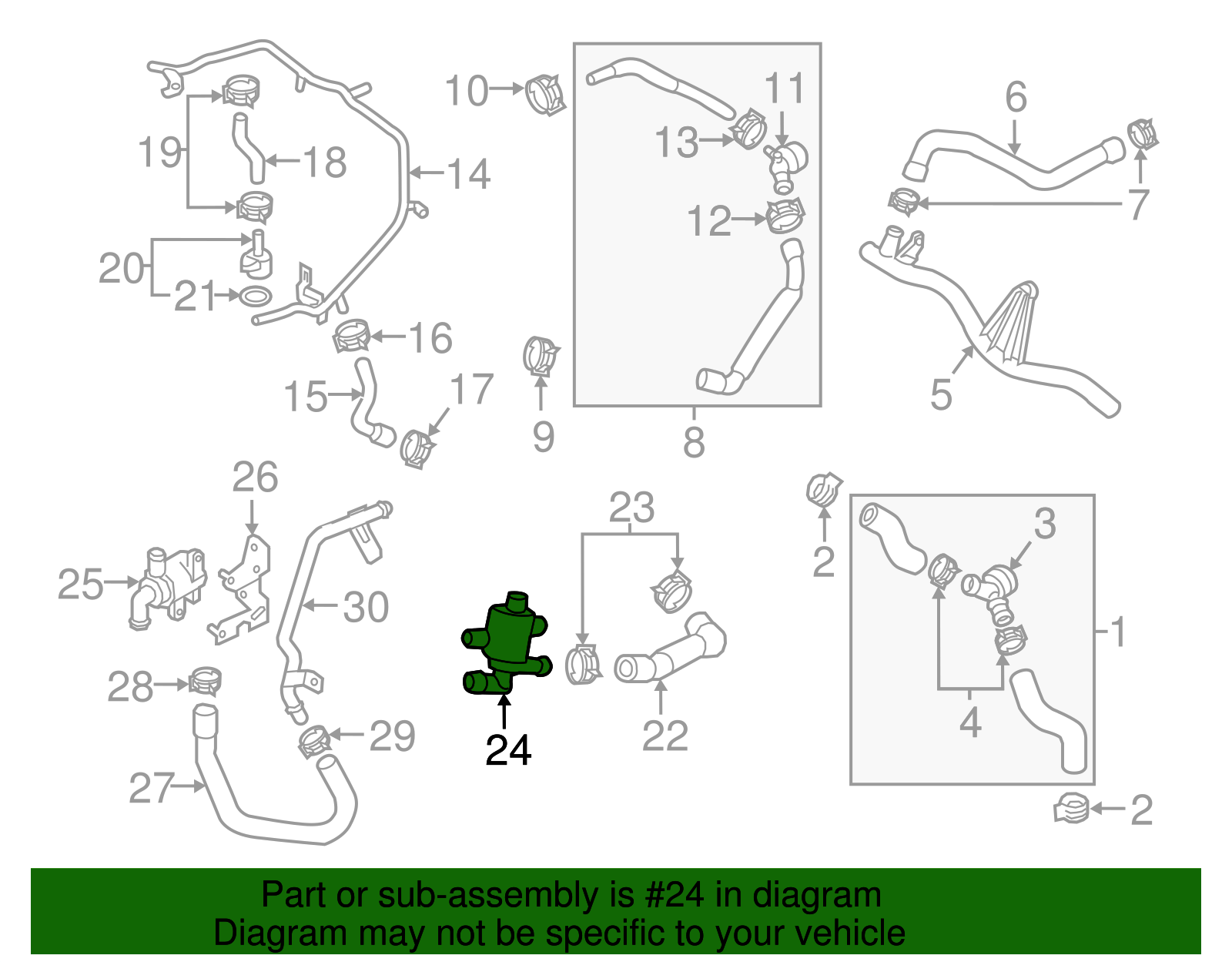 2011-2023 Audi HVAC Heater Control Valve 4H0-121-671-D | Audi OEM Parts ...