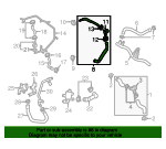 Audi OEM Rear Hose Part# 5Q0-122-157-AK | OEM Vehicle Parts