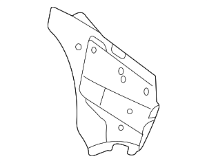 561-813-567 - Corner Panel - 2012-2020 Volkswagen Passat | World VW Parts