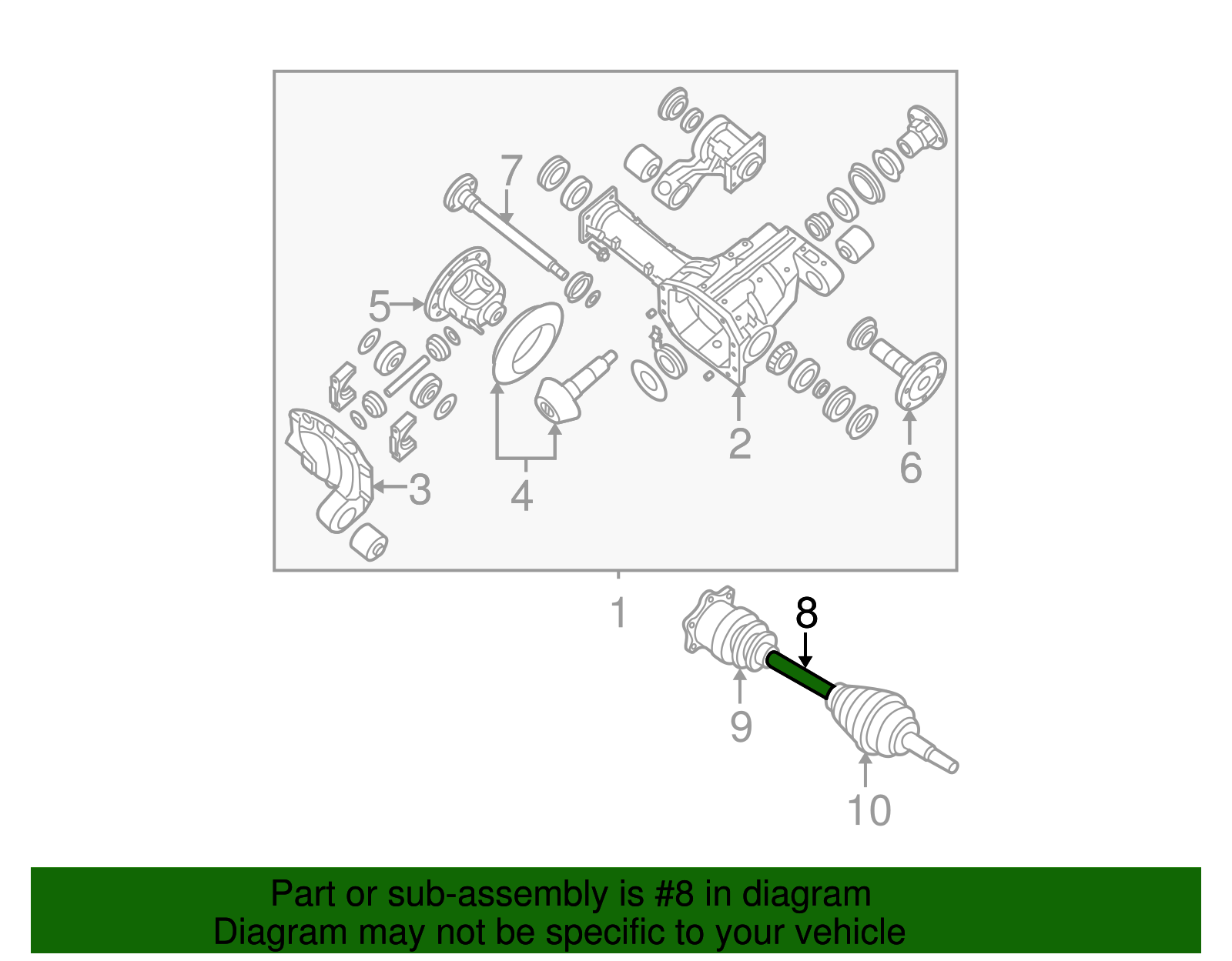 39100-7S000 - High-Quality Axle Assembly for 2004-2015 Nissan ...