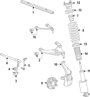 85581055 - Spring Insulator 2023-2024 GM | Gateway Buick GMC Parts