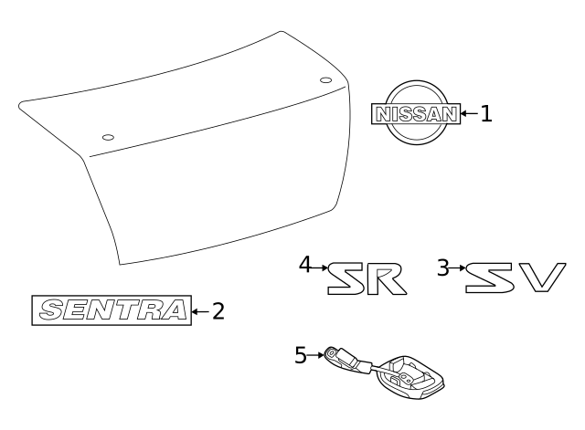 2020-2022 Nissan Sentra Park Assist Camera 28442-6LW1C | QuirkParts