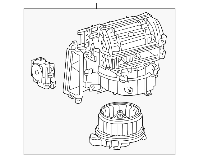 2013 Lexus RX350 Blower Assembly 87130-48280 | Discount Parts Monster