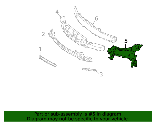 238-885-33-01 - Energy Absorber 2021-2023 Mercedes-Benz | Mercedes-Benz ...