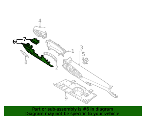 2024-2025 Genesis GV70 Lower Trim 84750-IY000-UBL | OEM Parts Online