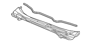 74200-TEC-P00 - Cowl Grille 2018-2020 Honda Civic | Honda Parts Online