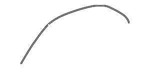 204-690-07-80 - Drip Molding 2008-2011 Mercedes-Benz | Mercedes-Benz ...