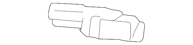 204-690-06-14 - Roof Molding Bracket 2008-2014 Mercedes-Benz | Mercedes ...