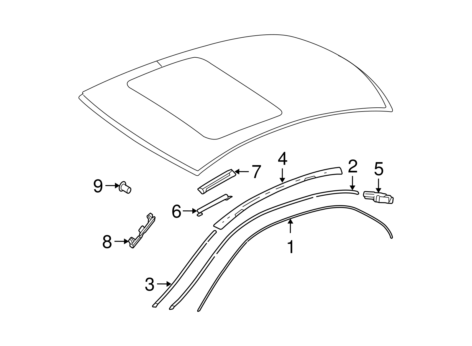 Fastening Clip 001-991-02-70-28 | MB Online Parts
