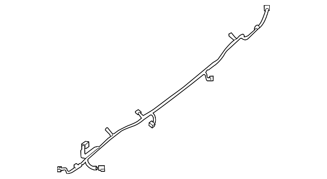 24093-3KA0A | Nissan Harness-Sub Rear Bumper - Genuine OEM | 240933KA0A ...