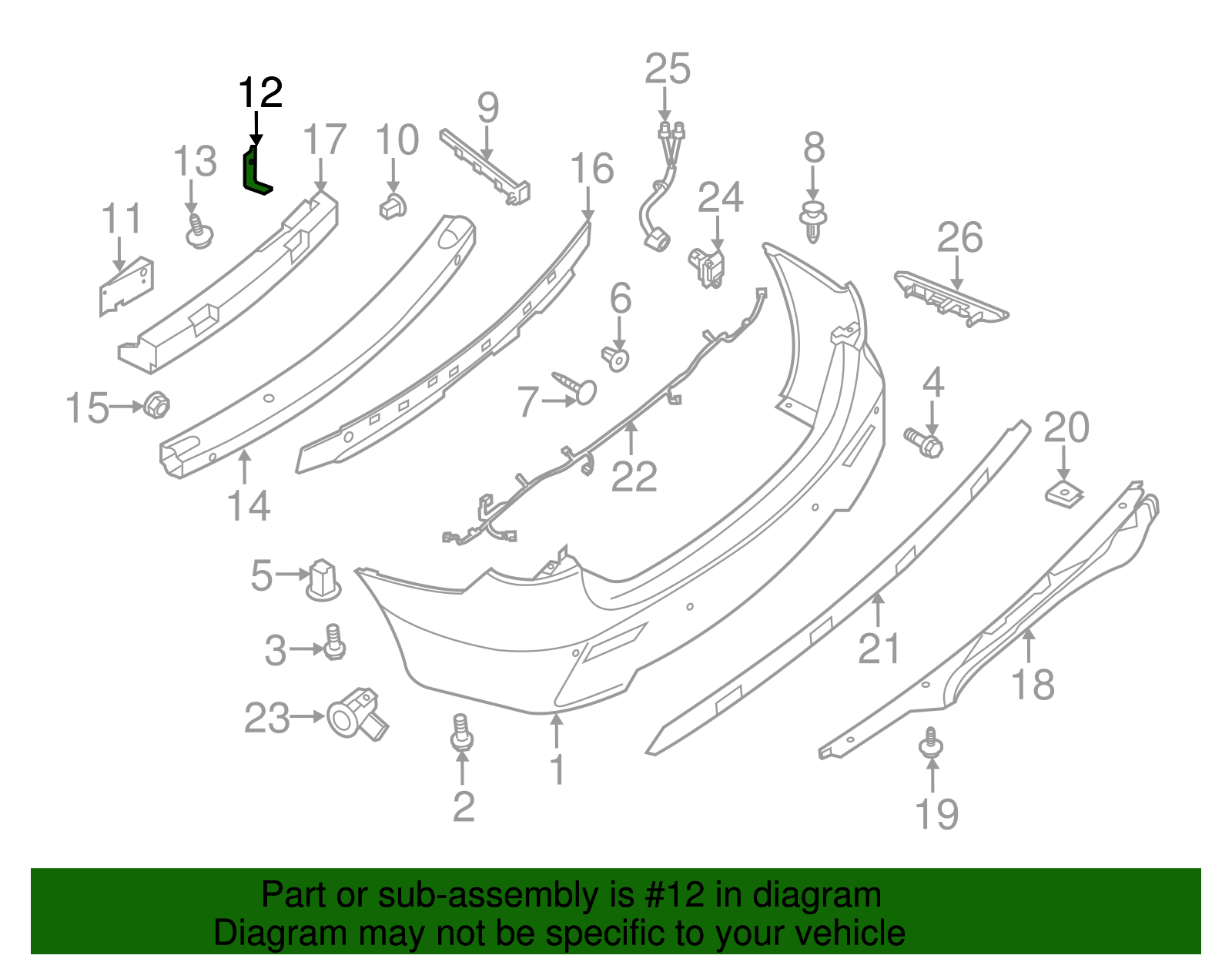2013-2020 Nissan Pathfinder Retaining Bracket 85292-3JA0A | OEM Parts ...
