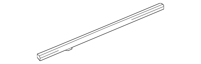 2020-2025 GM Rear Driver Side Door Window Belt Reveal Molding 84832779 ...