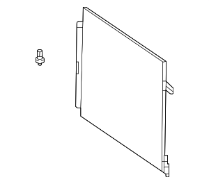 167-500-12-00 - A/C Condenser 2019-2023 Mercedes-Benz | Mercedes-Benz ...