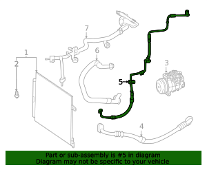 167-830-69-00 - Liquid Line 2020-2024 Mercedes-Benz | AutoNationParts.com