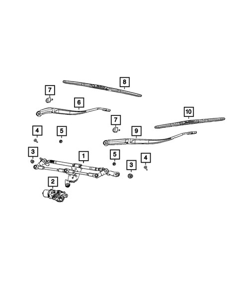 Wiper and Washer System for 2024 Jeep Grand Cherokee | Mopar Online Parts