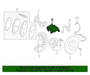 Buy Genuine GM Auto Parts - Caliper (Part # 84725167) | GM Parts Store
