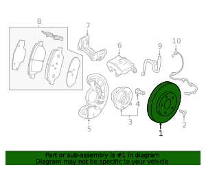 2019-2021 GM Rotor 13529992 | GMPartsDirect.com