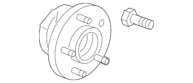 2019-2021 Cadillac Rear Hub & Bearing 13508376 | GMPartsDirect.com