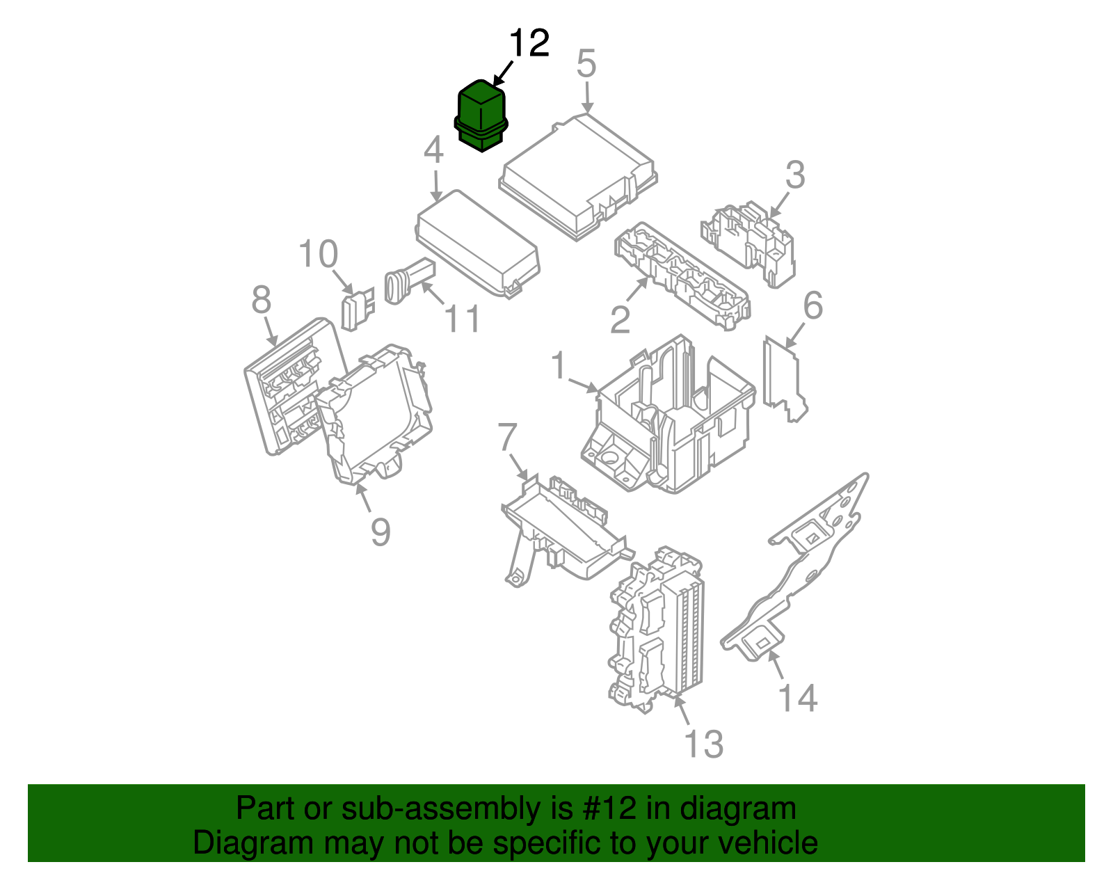 25230-7996A - Hitch Relay 1998-2025 Nissan | Nissan Parts & Accessories ...