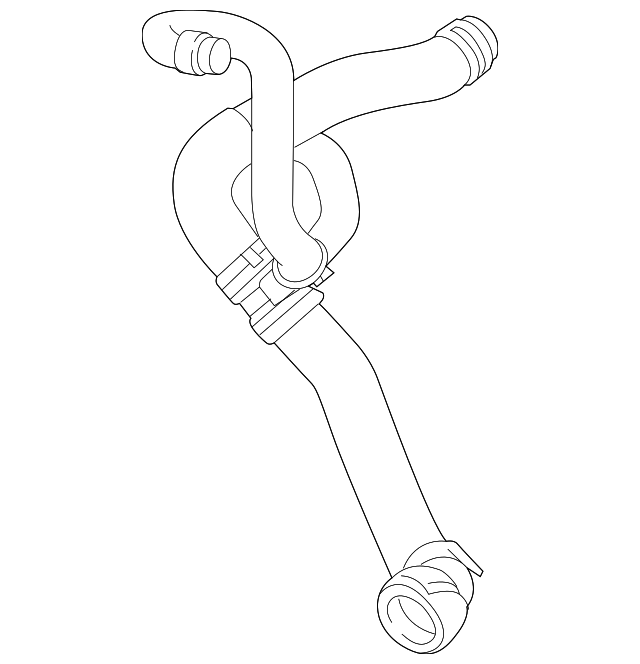 Lower Hose 68408506AA | TascaParts.com