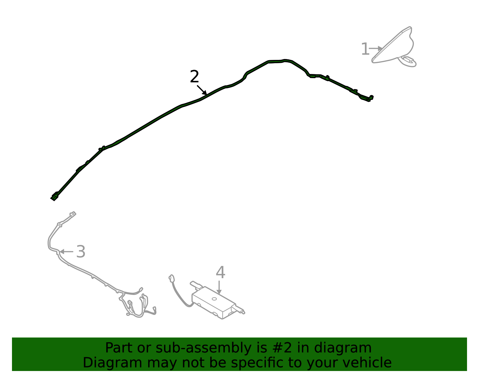 96230-N9100 - Antenna Cable 2022-2024 Hyundai Tucson | AutoNation Parts