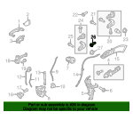 2015-2019 Ford Upper Hinge Bolt -W705201-S439 | TascaParts.com