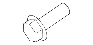2015-2019 Ford Upper Hinge Bolt -W705201-S439 | TascaParts.com