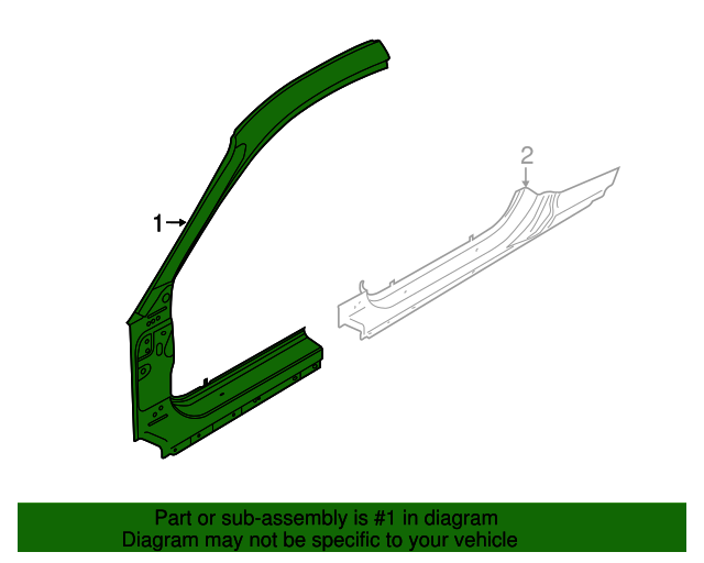 FR3Z-63211A10-A - Aperture Panel 2015-2021 Ford Mustang | Ford OEM ...
