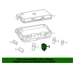 2011-2024 Mopar Accessory Power Relay 68311126AA | Mopar Parts Canada