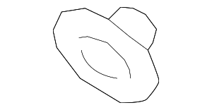 2012-2024 Audi Door Shell Plug 4B0-837-491-B | Audi USA Parts