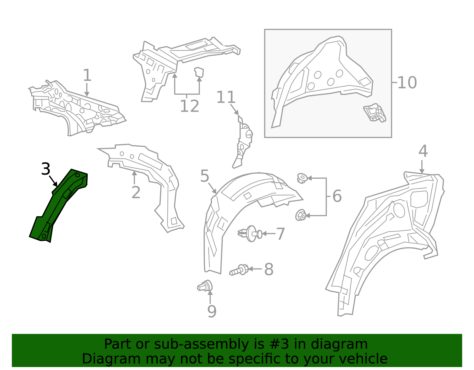 61616-02160 - Outer Reinforced 2020-2024 Toyota Corolla | Longo Toyota ...