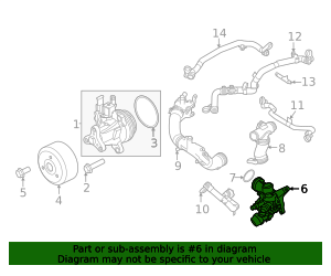 2019-2025 Land Rover Engine Coolant Thermostat Kit LR180316 | OEM Parts ...