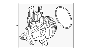 Genuine OEM Water Pump Part# LR121418 Fits 2019-2024 Land Rover: Up To ...